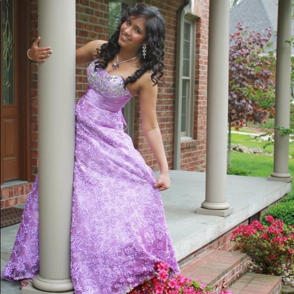 Alexia Designs | Dresses | Lilac Prom Dress By Pink By Alexia Designs ...